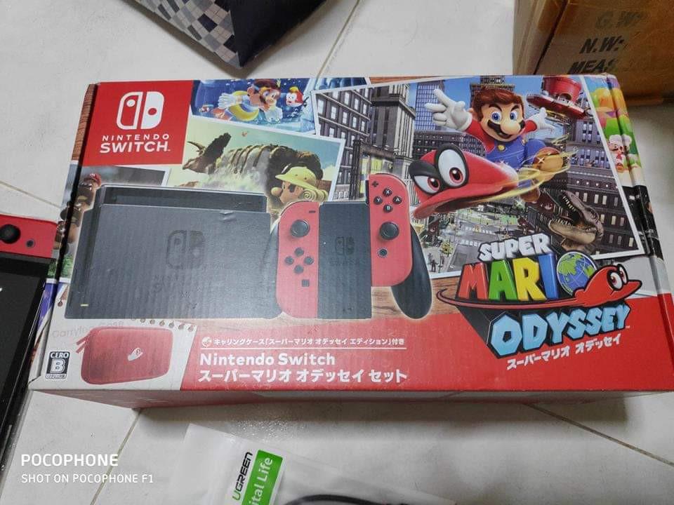 256GB SX OS Modded Nintendo Switch ( Mario Red), Video Gaming, Video ...