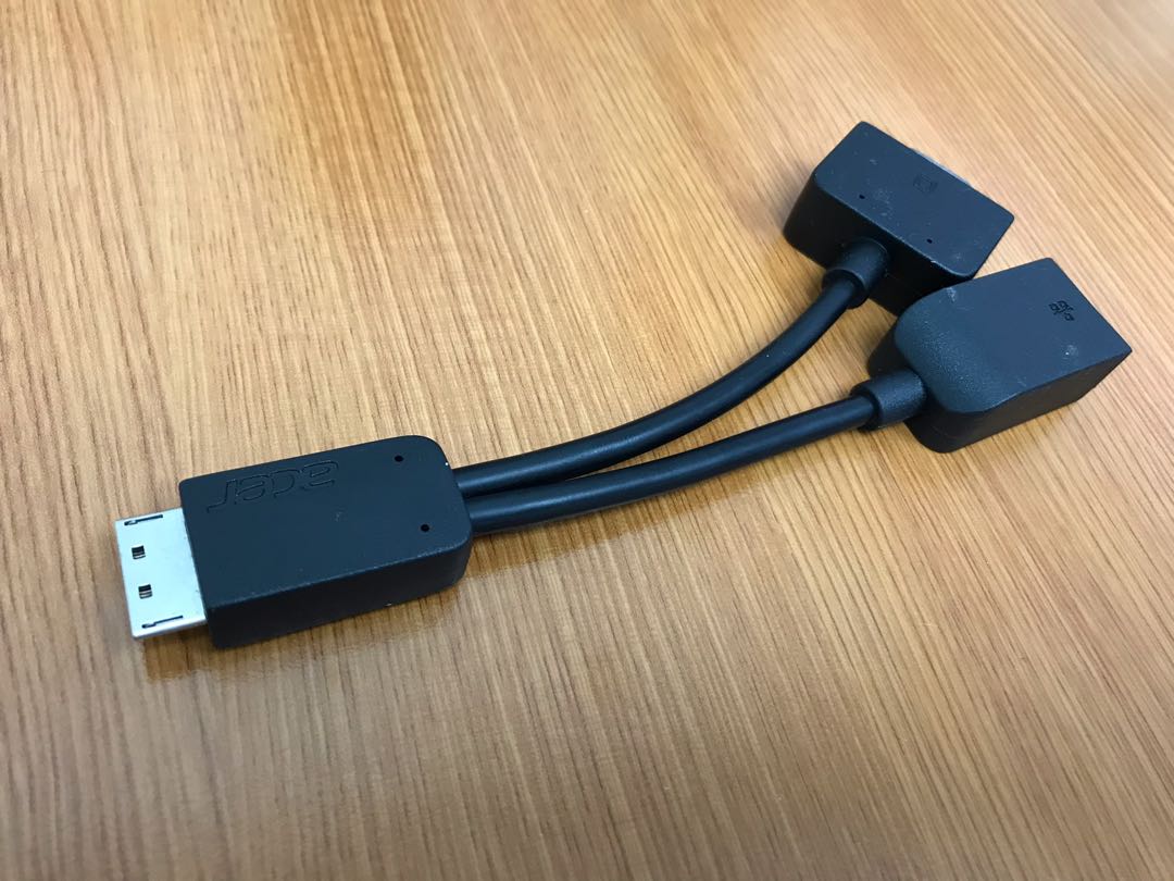 Acer VGA LAN Combo Port Cable, Computers & Tech, Parts & Accessories ...