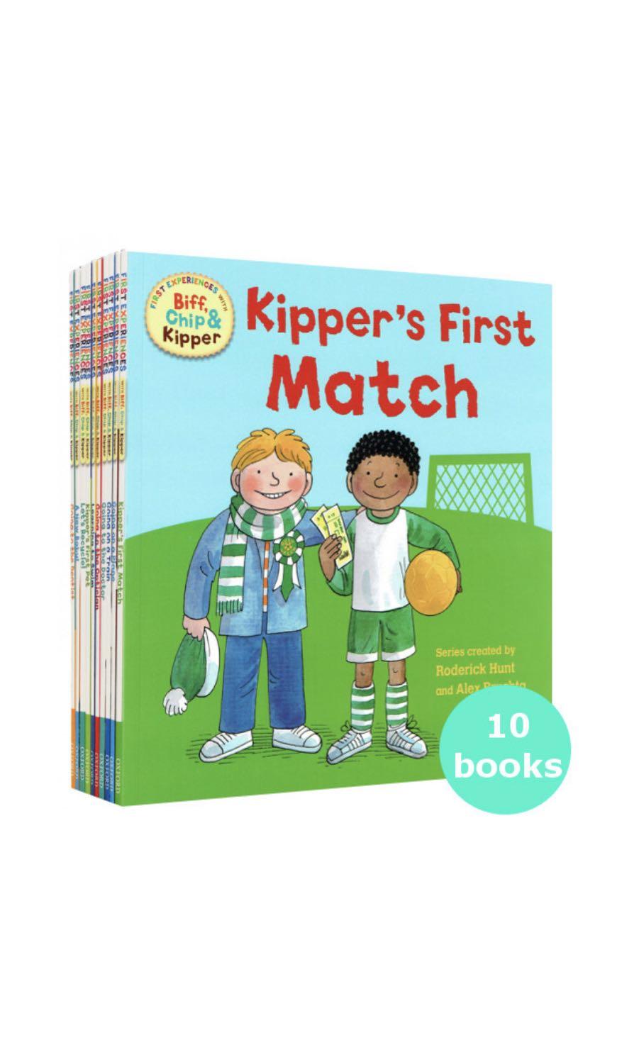 Biff, Chip and Kipper First Experiences (10 books), Books & Stationery ...