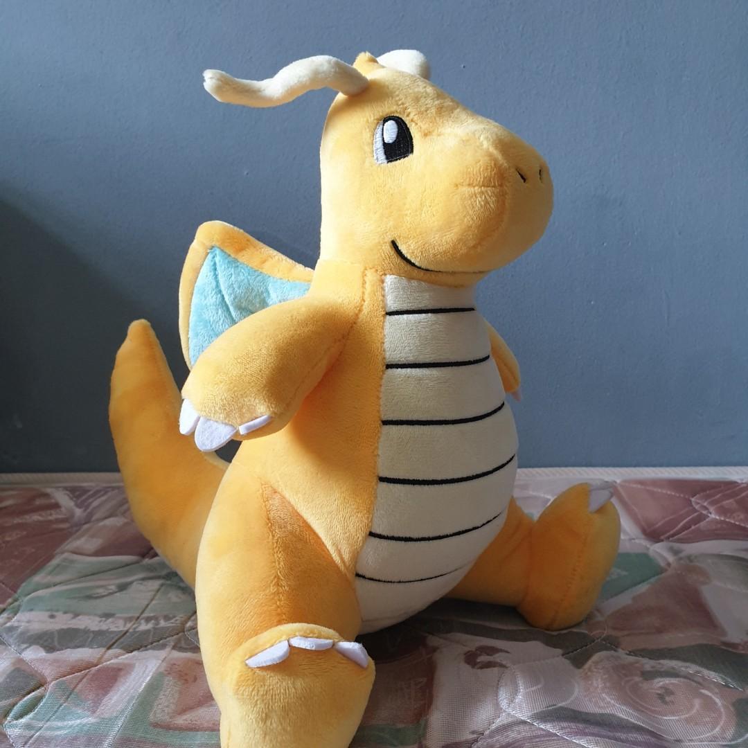 Dragonite pokemon plushie, Hobbies & Toys, Toys & Games on Carousell