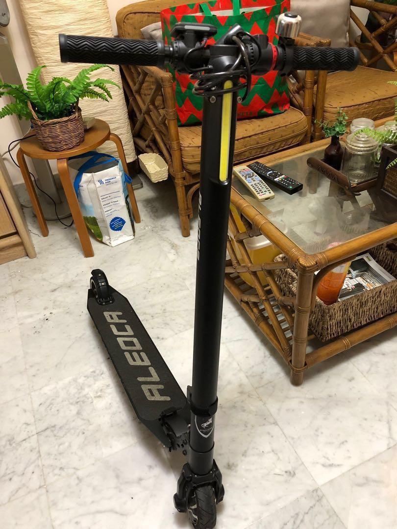 E-scooter (Aleoca E- Potenza ALS), Sports Equipment, Bicycles & Parts ...