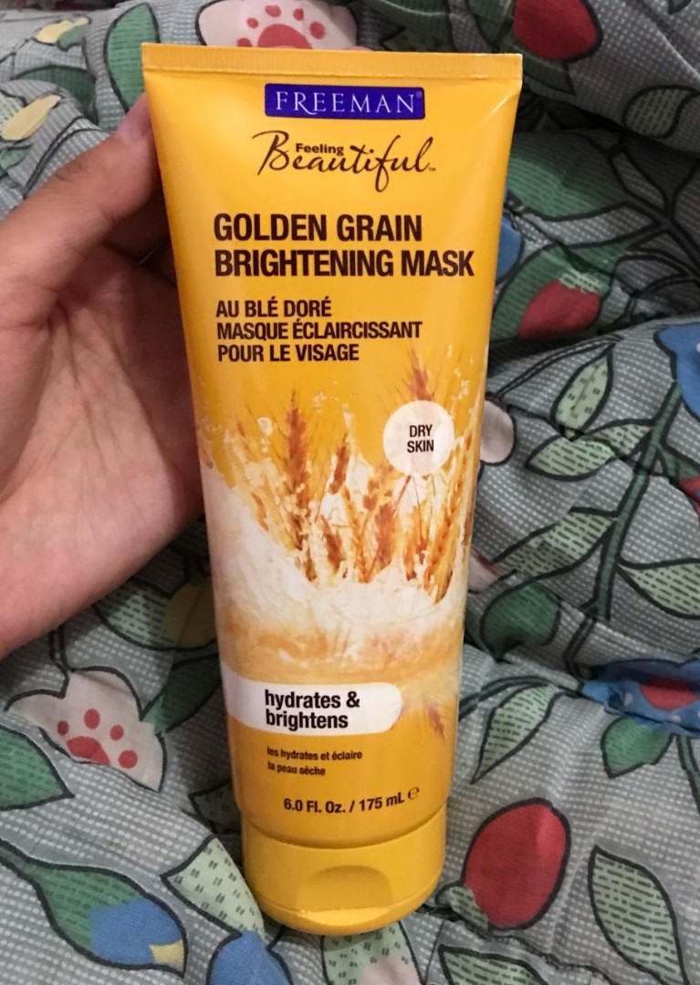 Freeman Golden Grain Brightening Mask (jual rugi), Kesehatan ...