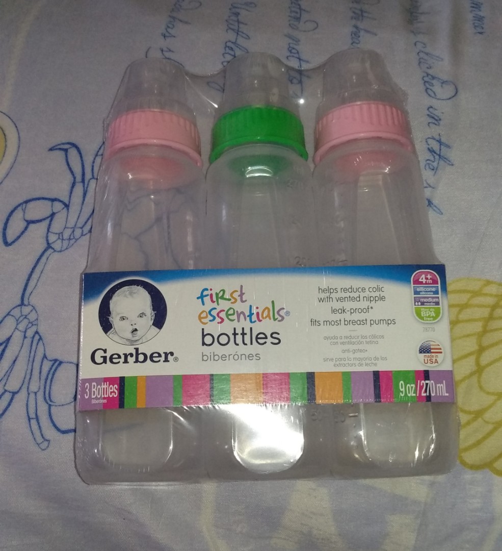 Gerber Baby Bottles, Babies & Kids, Nursing & Feeding, Weaning ...