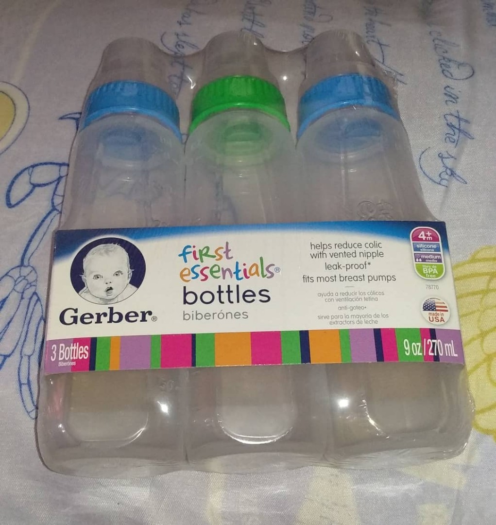 Gerber Baby Bottles, Babies & Kids, Nursing & Feeding, Weaning ...