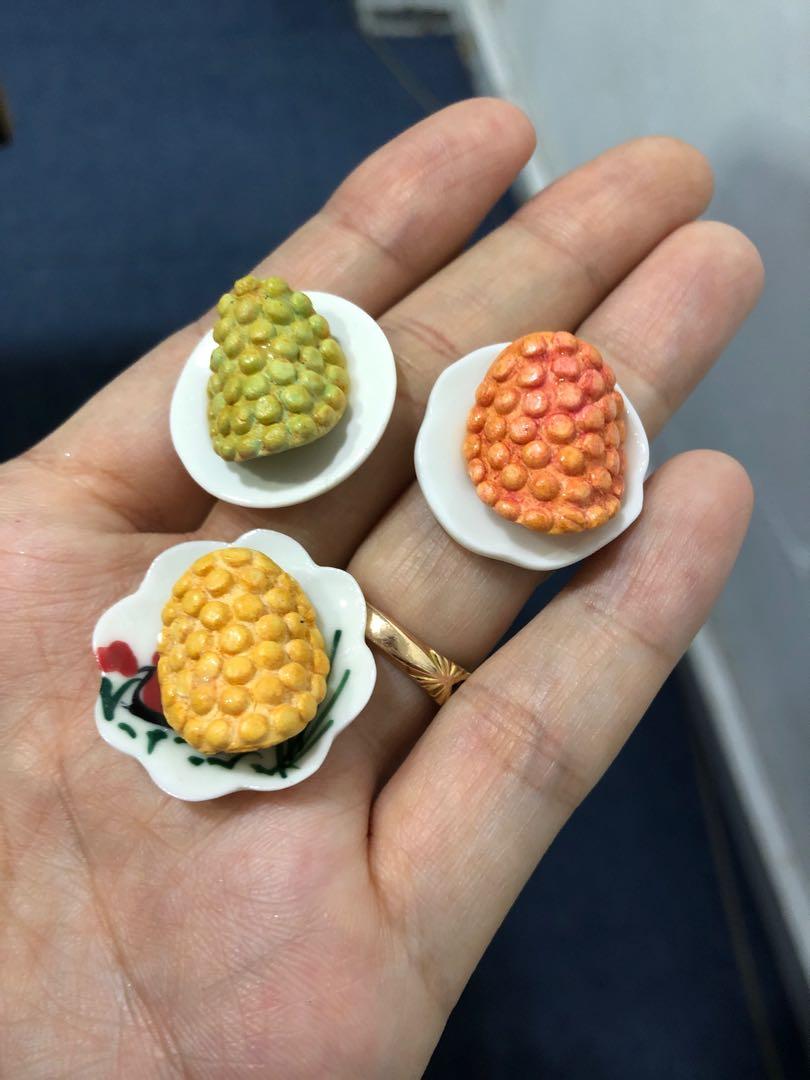 Handmade Miniature Hong Kong Egglet Waffles (Clay), Hobbies & Toys ...