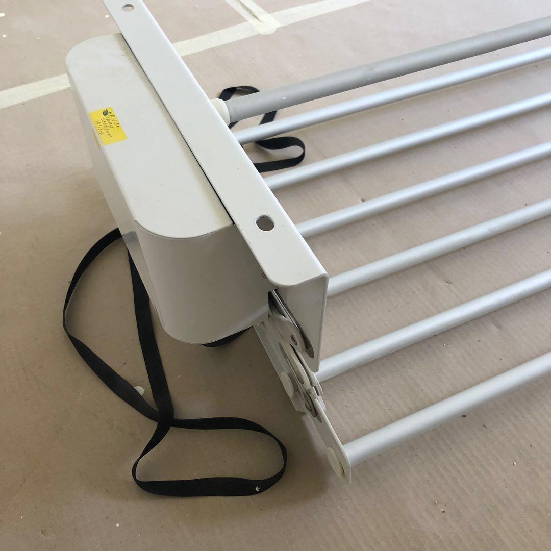 HDB Manual Laundry Clothes Hanging Rack (Brand New), Furniture & Home ...