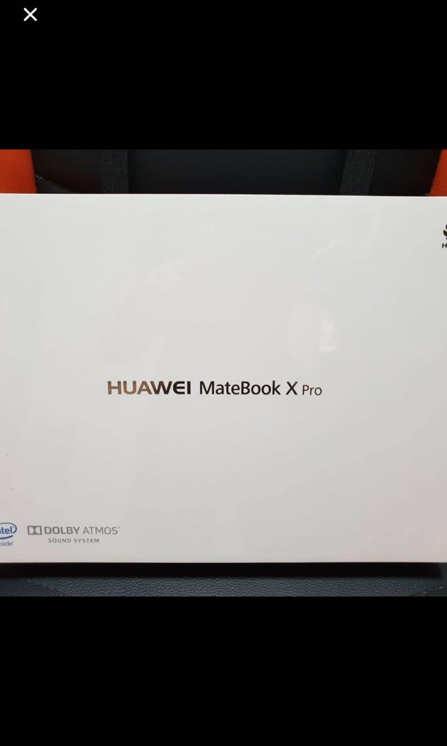 Huawei Matebook X Pro i7 512GB SSD 16GB RAM 2GB MX150 Graphic Card ...