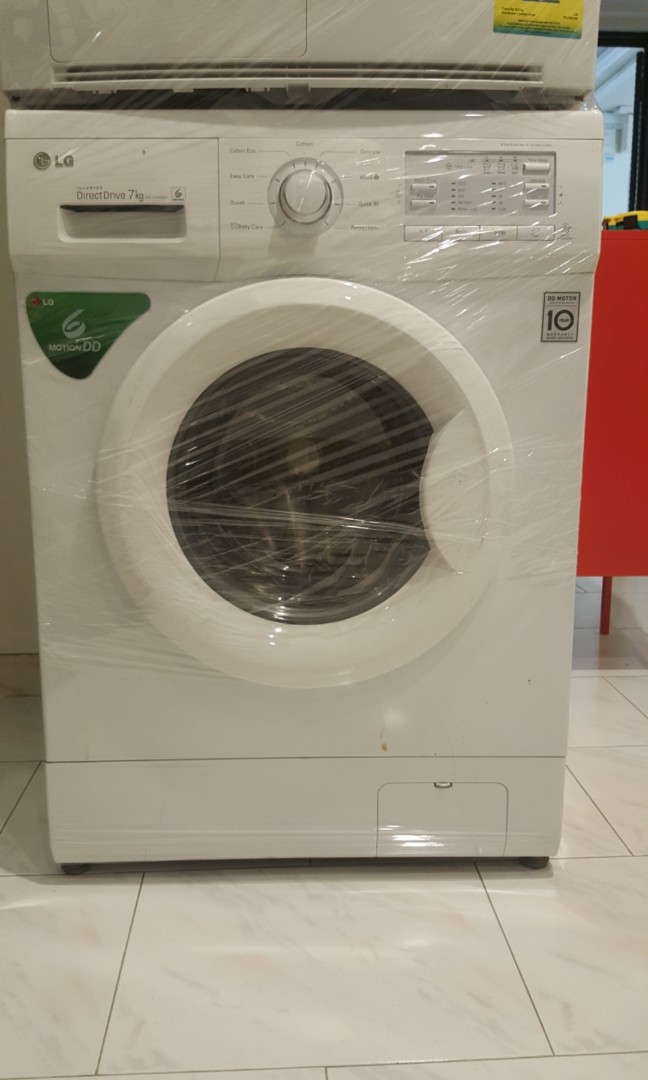 LG Washing Machine MotionDD DirectDrive 7kg front loader, TV & Home ...