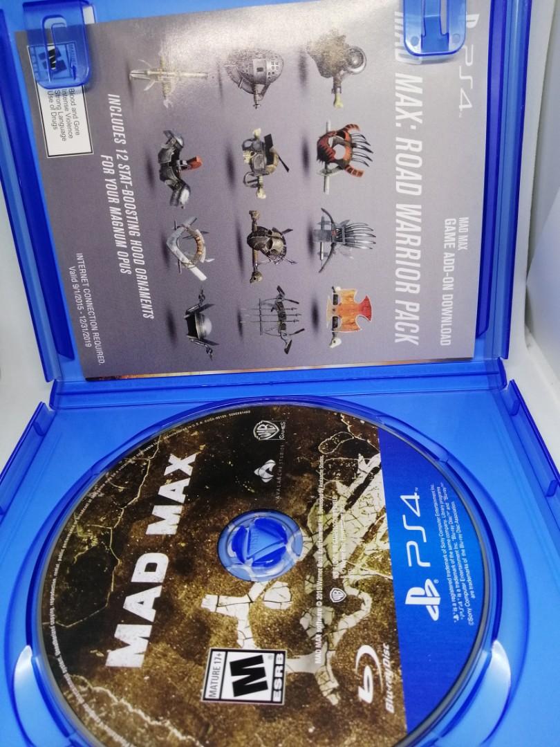 Mad Max ps4, Video Gaming, Video Games, PlayStation on Carousell