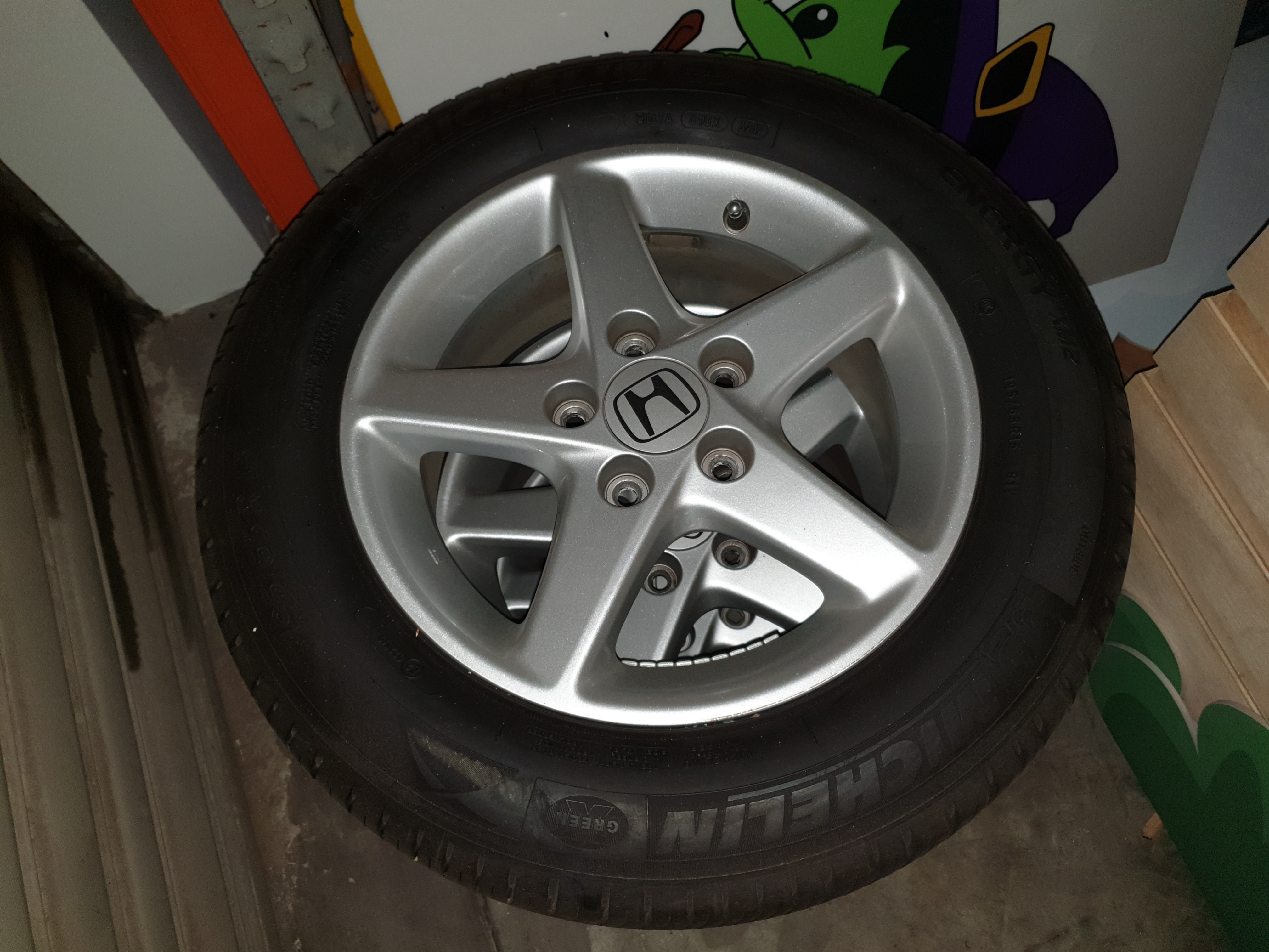 Michelin Energy XM2 + Integra DC5 stock rims, Car Accessories, Tyres ...