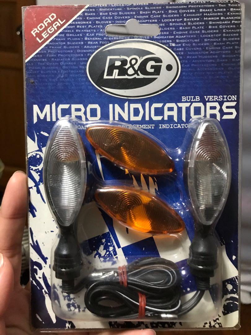 Micro Indicators (Bulb Version), Motorcycles, Motorcycle Accessories on ...