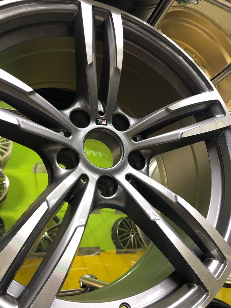 [New] 18” BMW M Sport Design OEM Rim 5X120, Car Accessories, Tyres ...