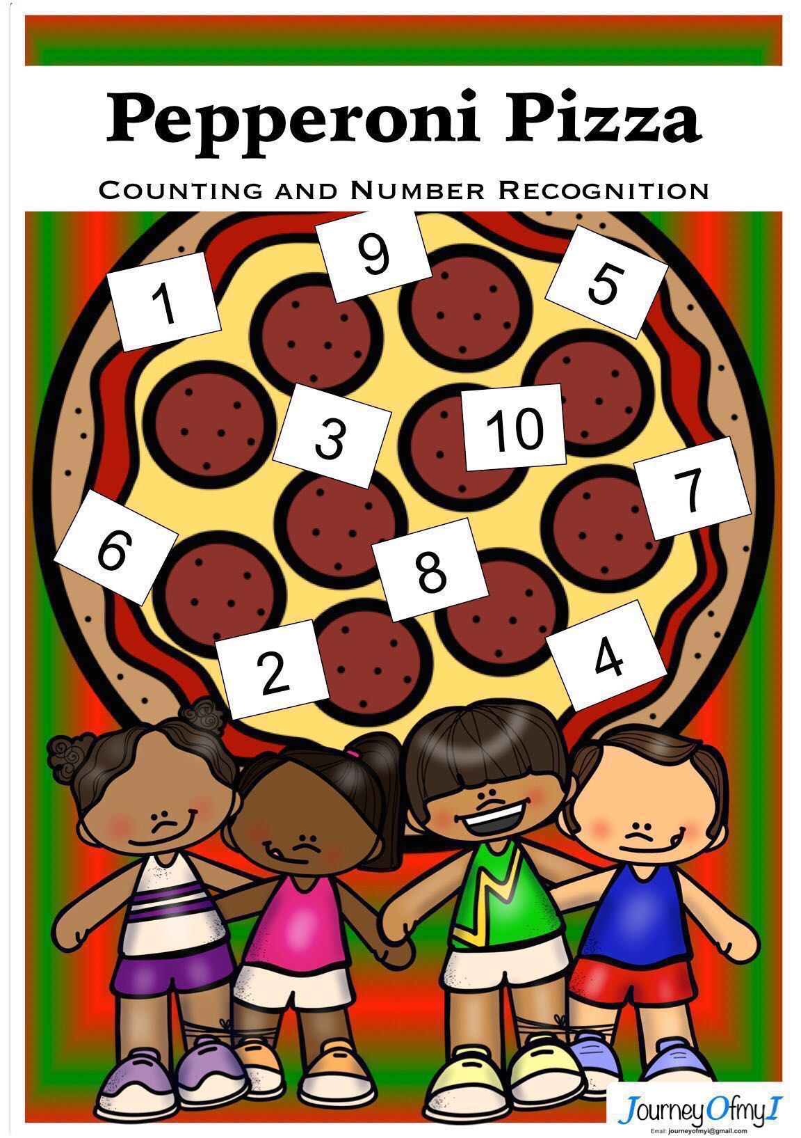 Pepperoni Pizza - Numbers & Counting (Busy Box), Hobbies & Toys, Toys ...