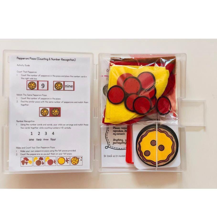 Pepperoni Pizza - Numbers & Counting (Busy Box), Hobbies & Toys, Toys ...