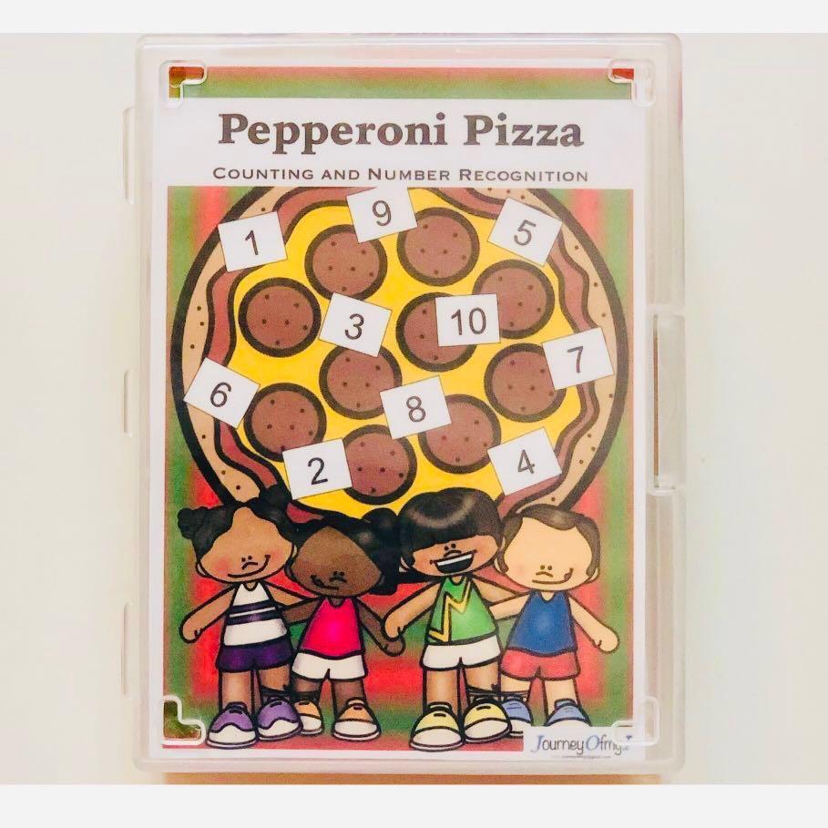 Pepperoni Pizza - Numbers & Counting (Busy Box), Hobbies & Toys, Toys ...