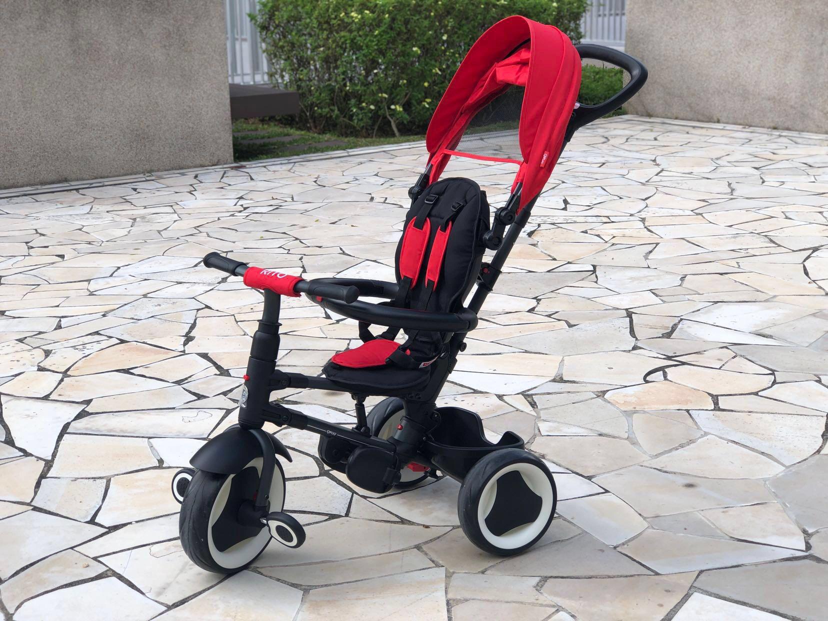 Q Play Rito Foldable 4-in-1 Baby Trike for 10 months to 3 years # ...