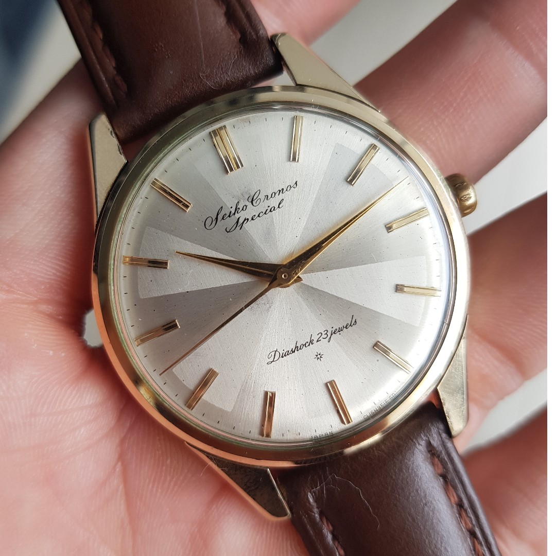Rare Dial Seiko Cronos Special, Men's Fashion, Watches & Accessories ...