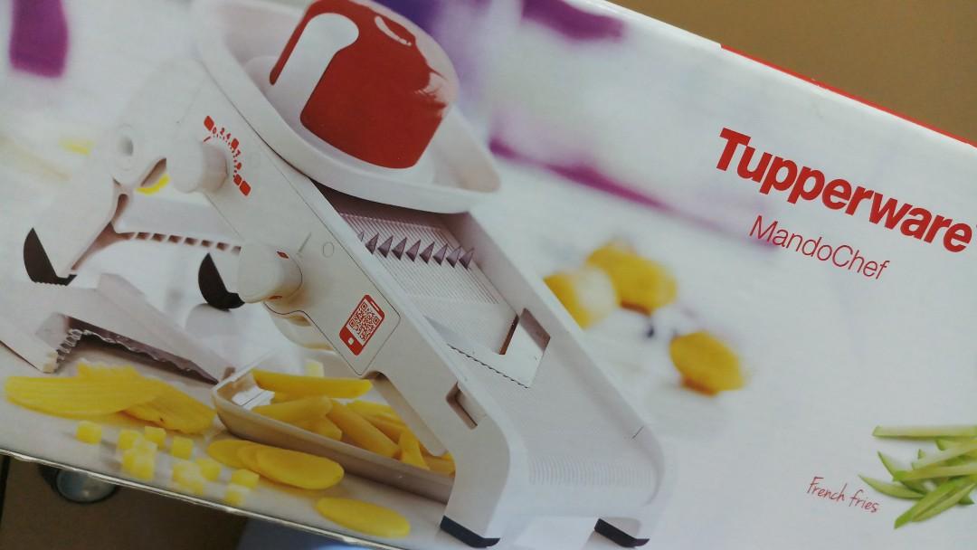 Tupperware MandoChef NEW - Mandoline Slicer, Furniture & Home Living ...