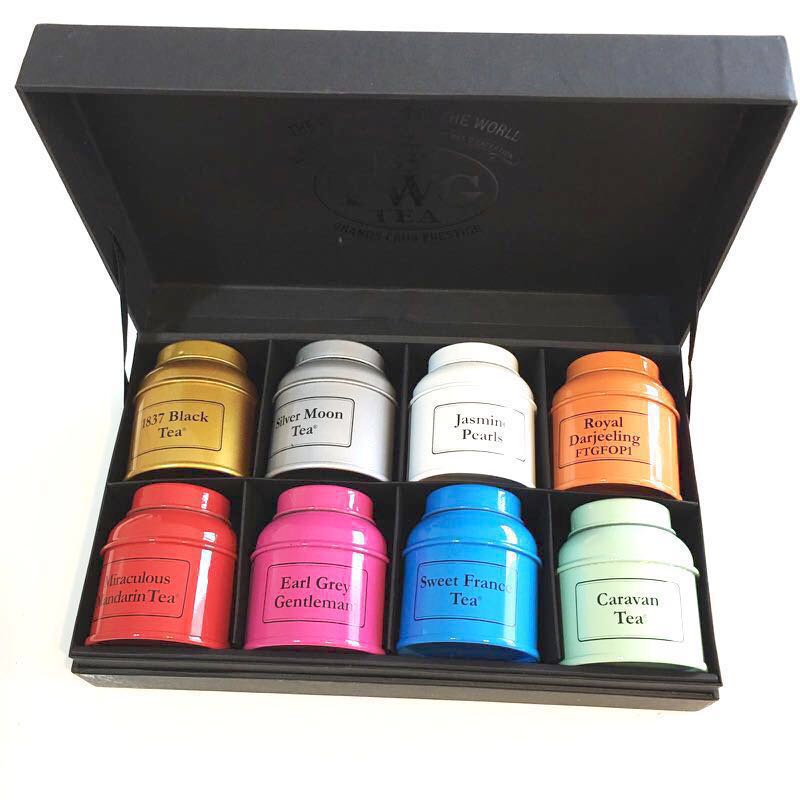 TWG Tea Variety Gift Set Box Darjeeling Mandarin Caravan Silver Moon ...