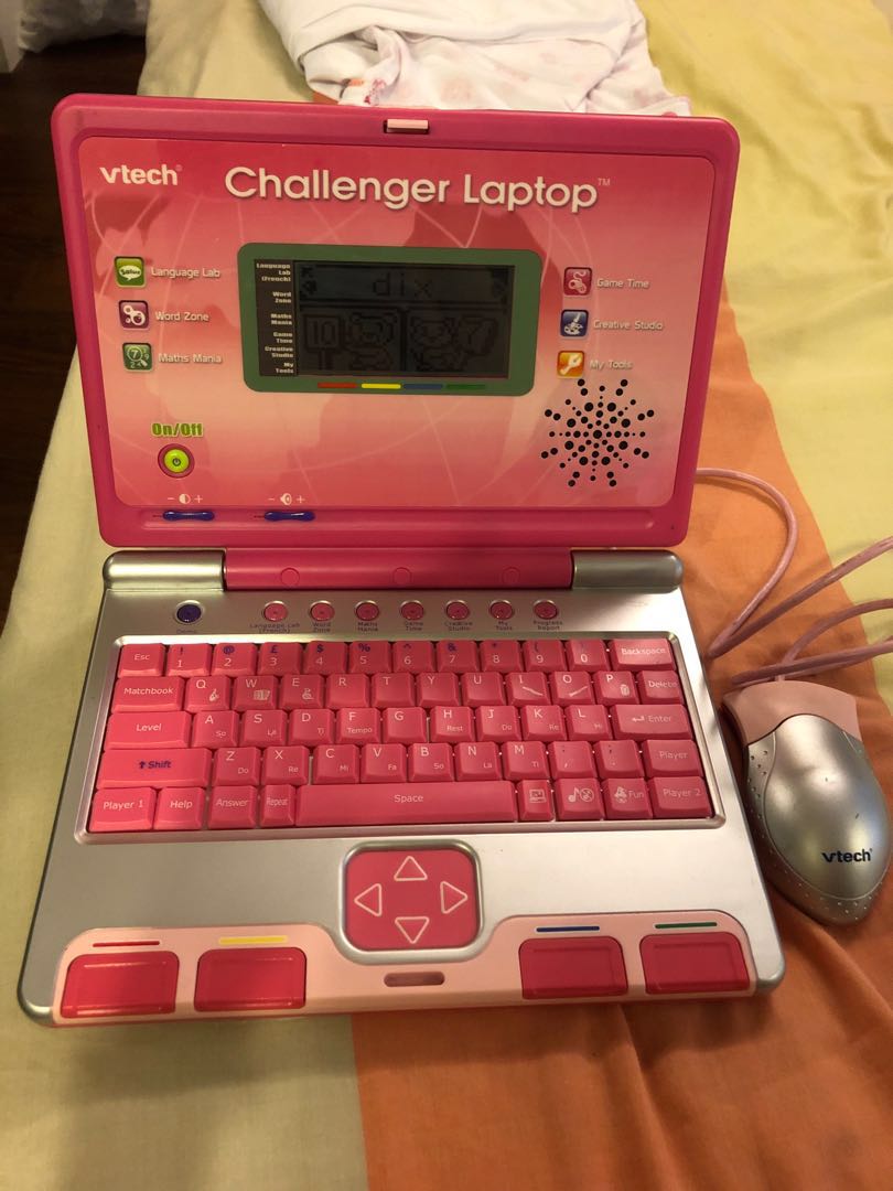 Vtech Challenger Laptop, Babies & Kids, Infant Playtime on Carousell