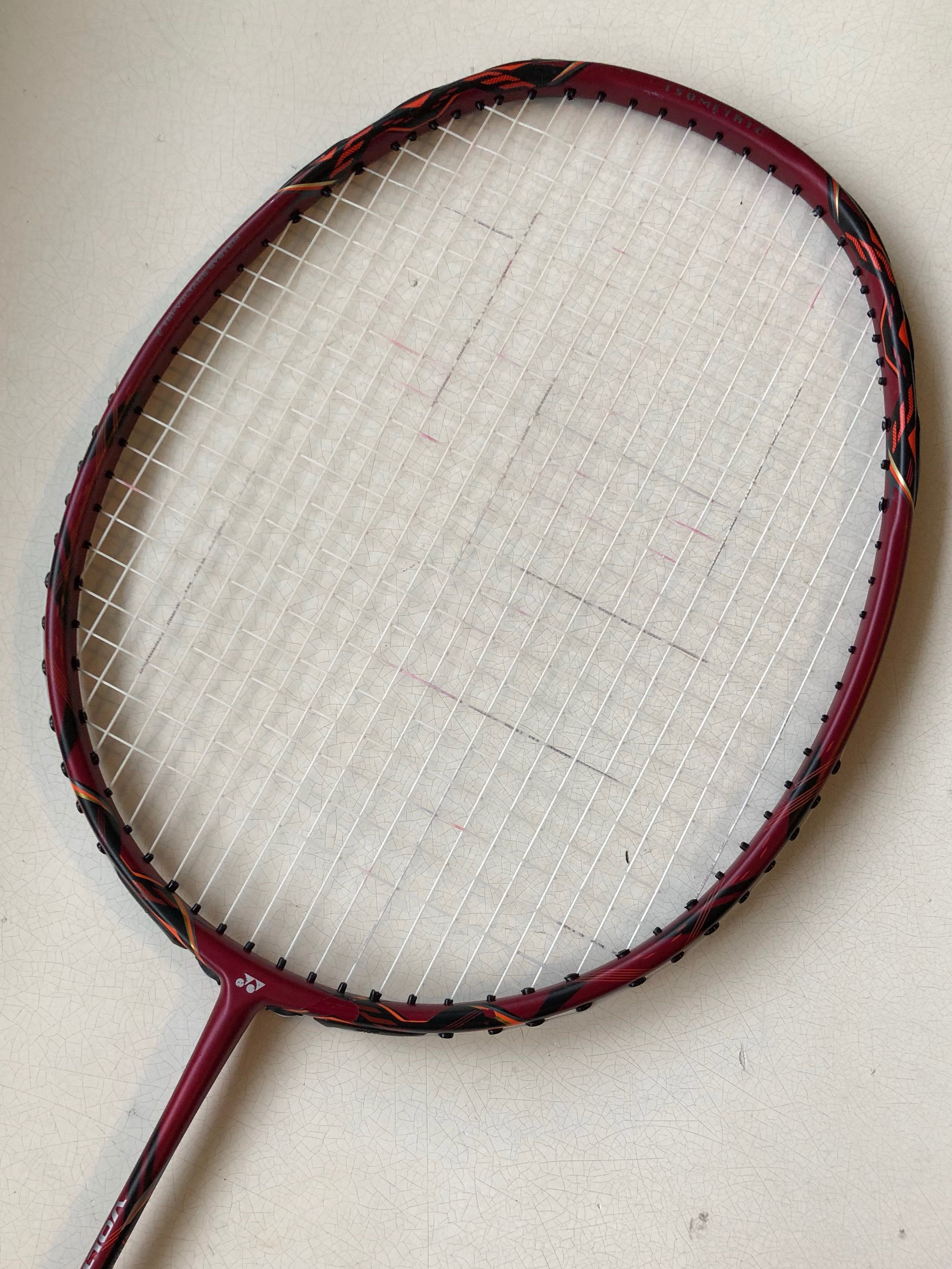 Yonex Voltric 80 E-tune + Astrox bag, Sports Equipment, Sports & Games ...