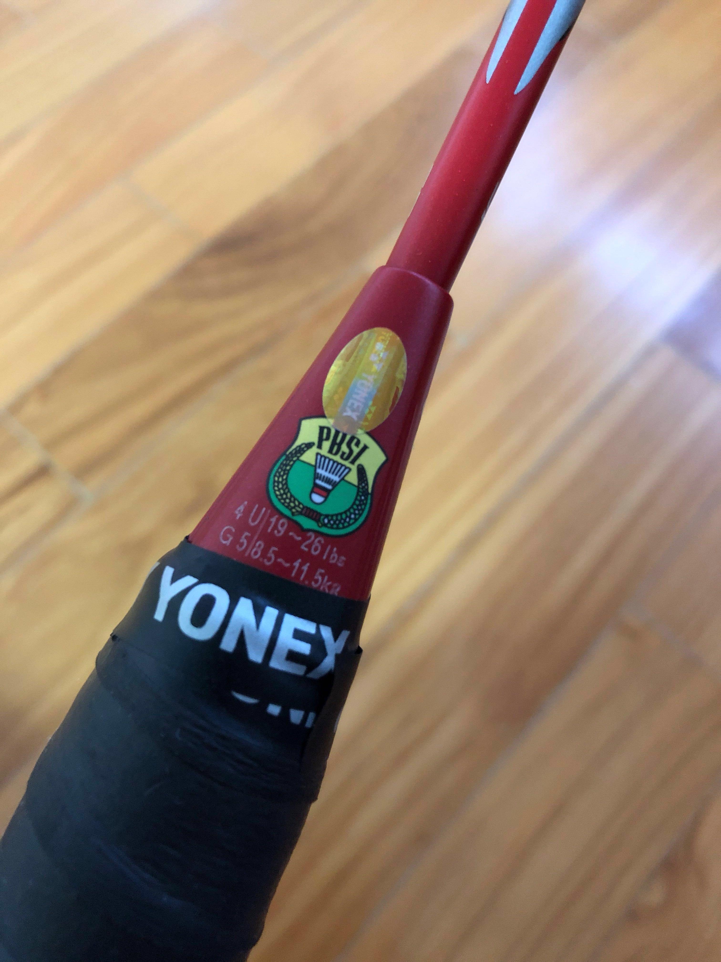 Yonex Voltric 80 E-tune + Astrox bag, Sports Equipment, Sports & Games ...