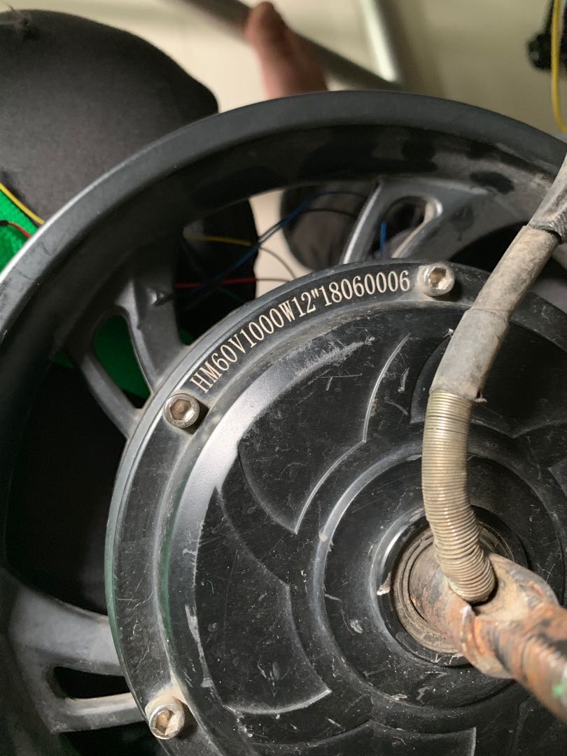 60v 12” Motor, Sports Equipment, Bicycles & Parts, Parts & Accessories on Carousell