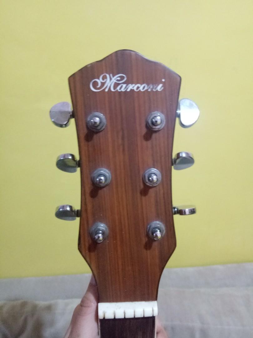 100% Original Marconi Acoustic Guitar, Hobbies & Toys, Music & Media ...