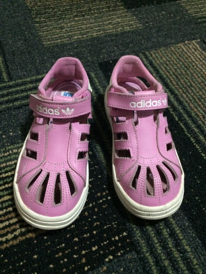 Adidas Girls Rubber Shoes, Babies & Kids, Babies & Kids Fashion on ...
