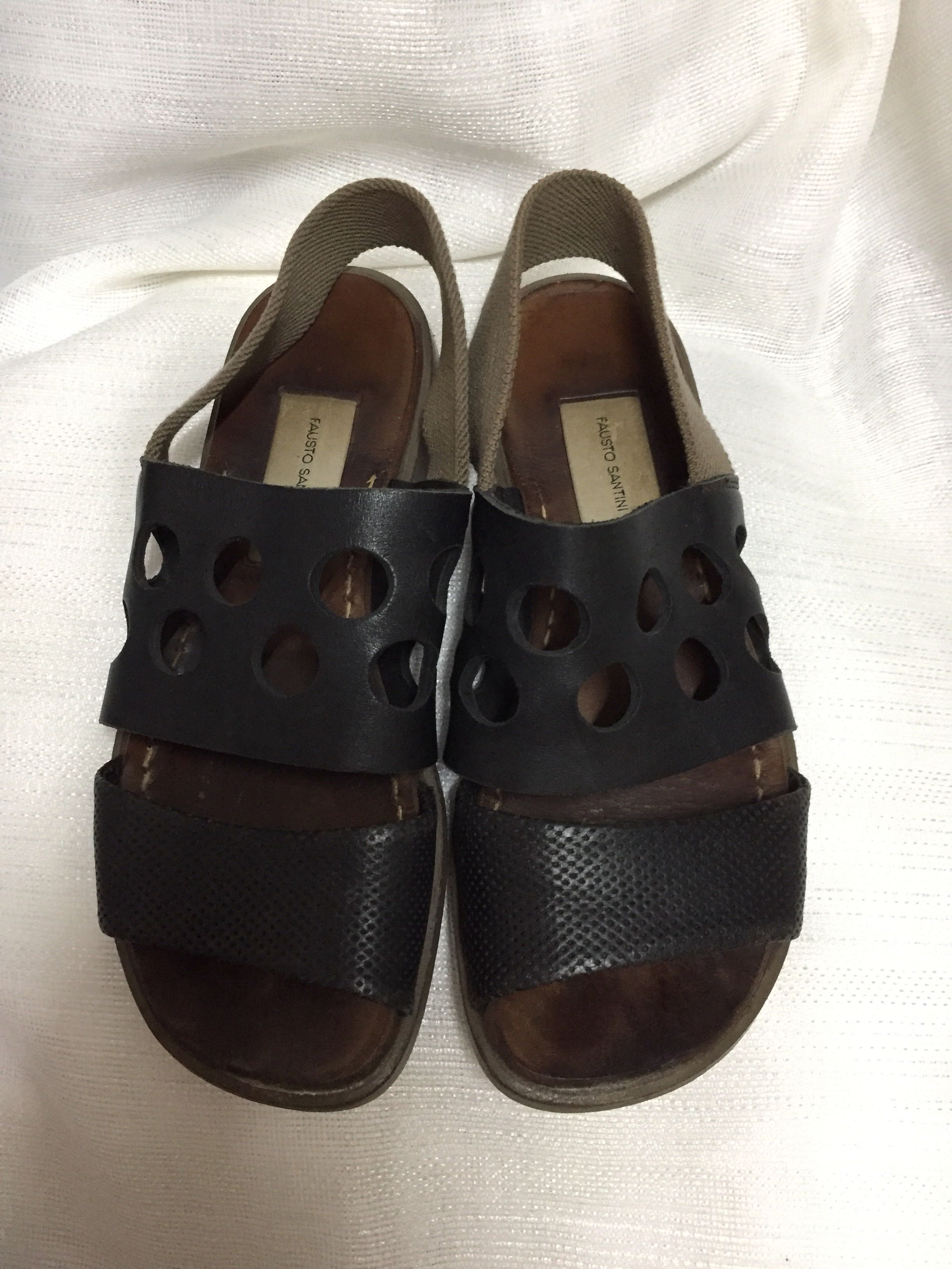 Authentic Fausto Santini Flats, Women's Fashion, Footwear, Flats ...