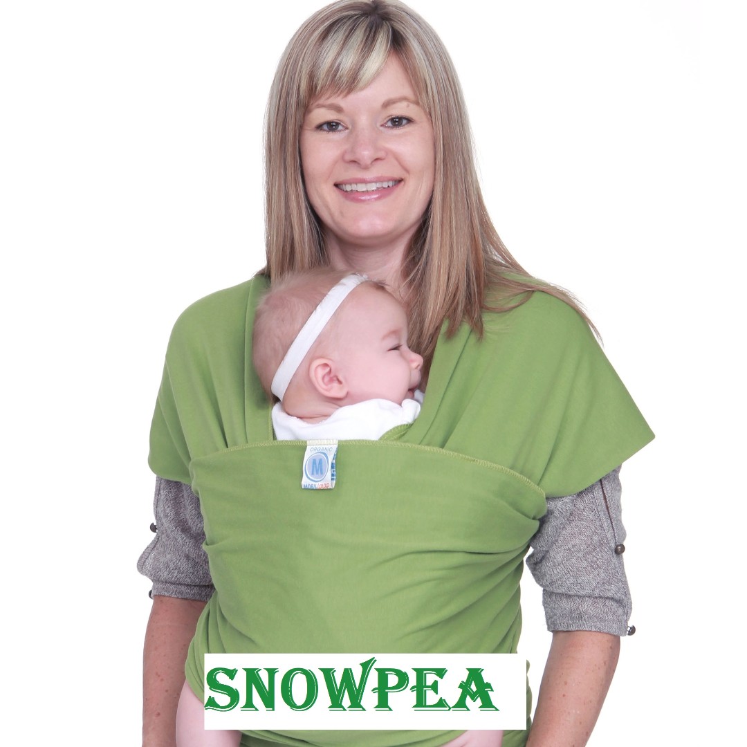 BN Authentic Moby Cotton Stretchy Wrap - Snowpea, Babies & Kids, Going ...