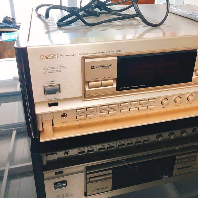 Denon 天龍 AVC-3530G 擴音機 amplifier , 音響器材, Soundbar、揚聲器、藍牙喇叭、耳擴 - Carousell