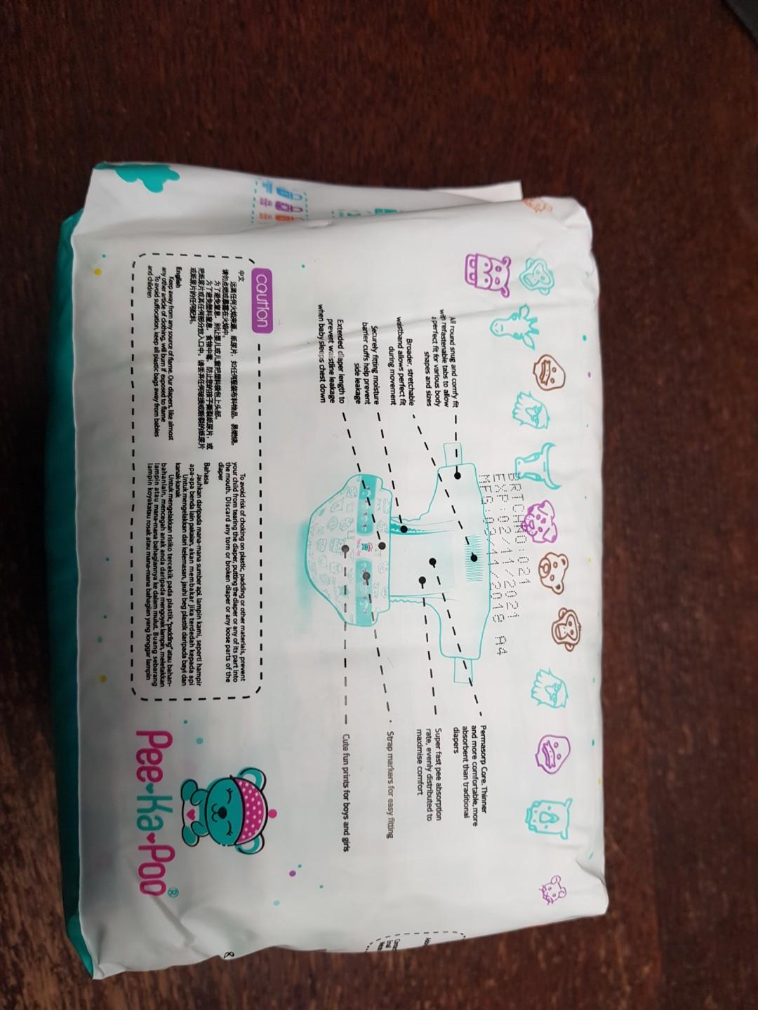 Diapers - 12 pcs per packet, Babies & Kids, Bathing & Changing, Diapers ...