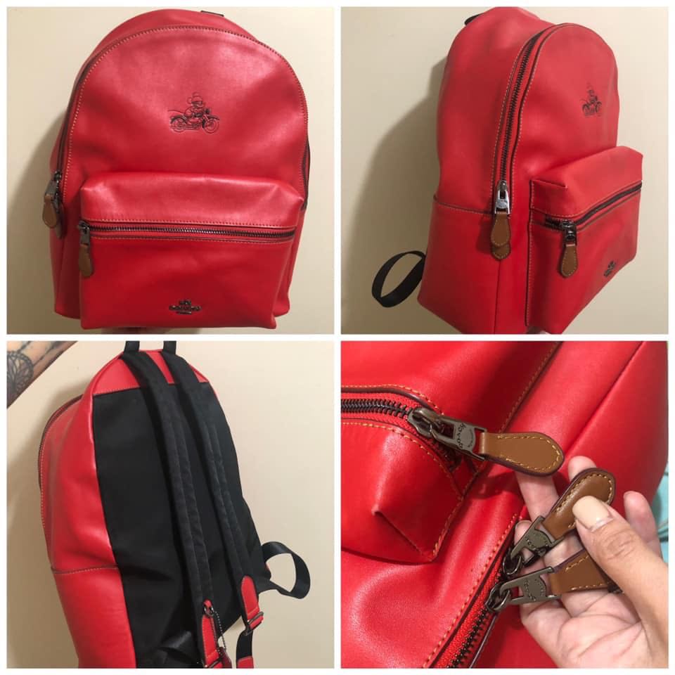 Disney x Coach Charlie Backpack (Limited Edition), Luxury, Bags ...