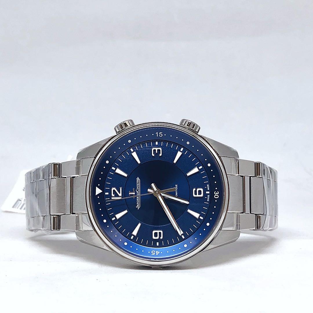 FS.BNIB JLC JAEGER-LECOULTRE POLARIS AUTOMATIC STAINLESS STEEL BLUE ...