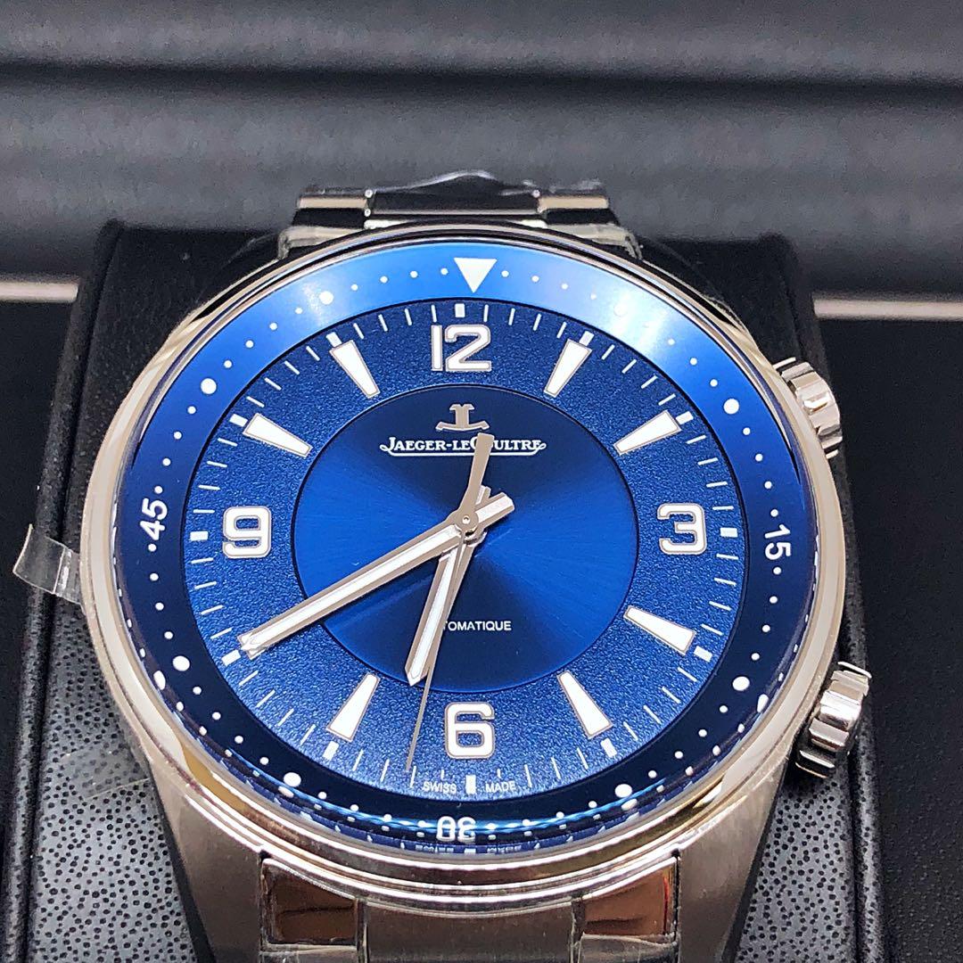 FS.BNIB JLC JAEGER-LECOULTRE POLARIS AUTOMATIC STAINLESS STEEL BLUE ...