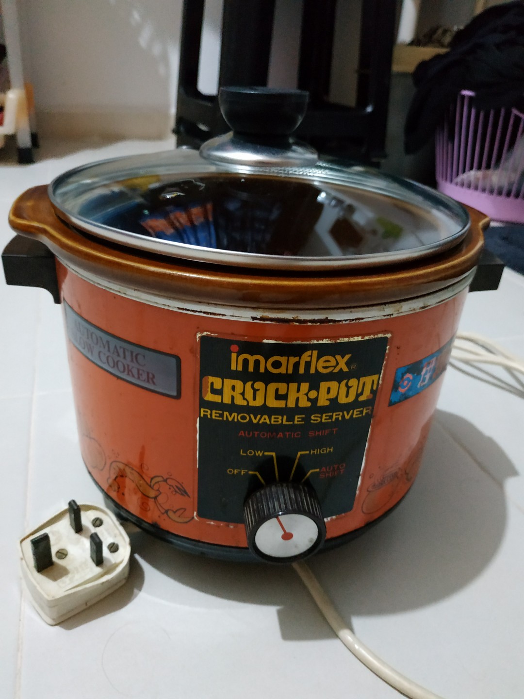 Imarflex Crock Pot / Slow Cooker, TV & Home Appliances, Kitchen ...
