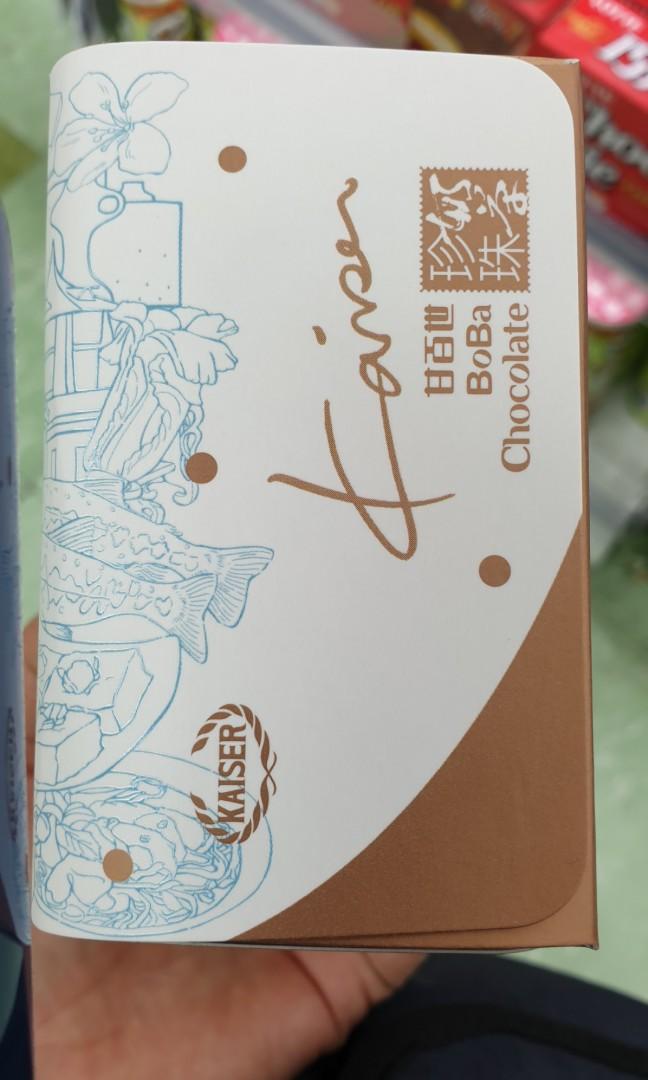 Kaiser boba chocolate(Taiwan), Food & Drinks, Packaged & Instant Food ...