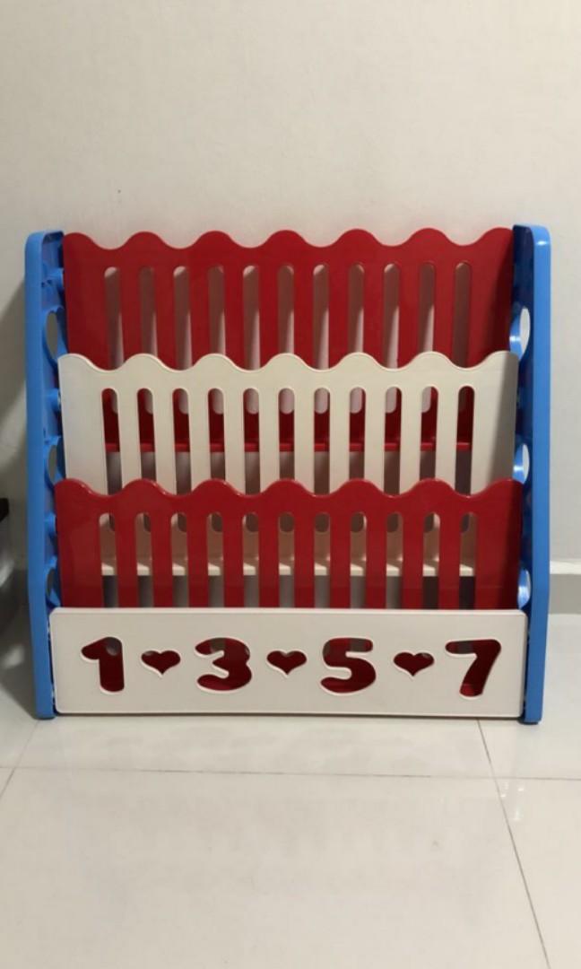 Kids Plastic Storage Bookshelf, Babies & Kids, Baby Nursery & Kids ...