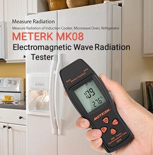 Meterk Mk08 EMF Radiation Tester, Electromagnetic Field Radiation ...