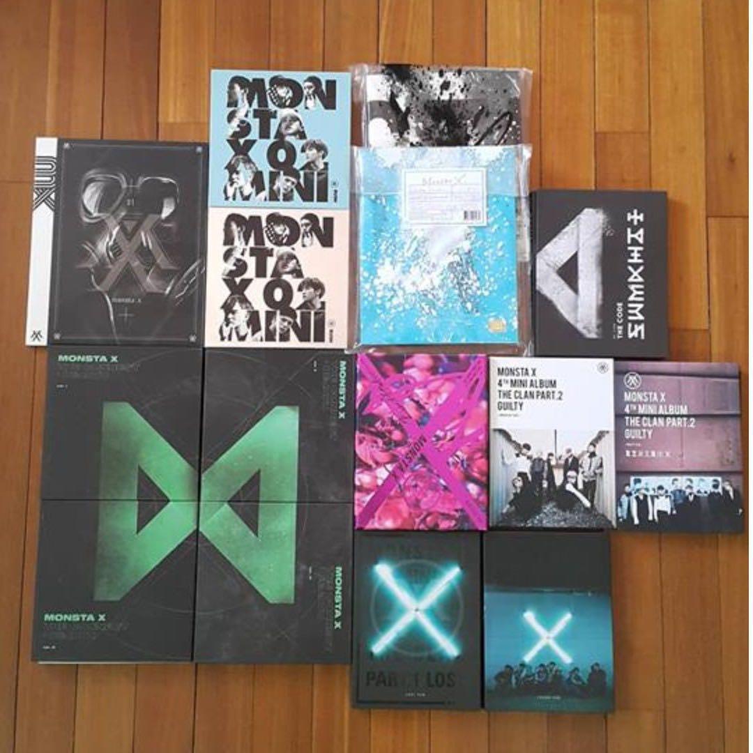 Monsta X Albums, Hobbies & Toys, Collectibles & Memorabilia, K-Wave on ...