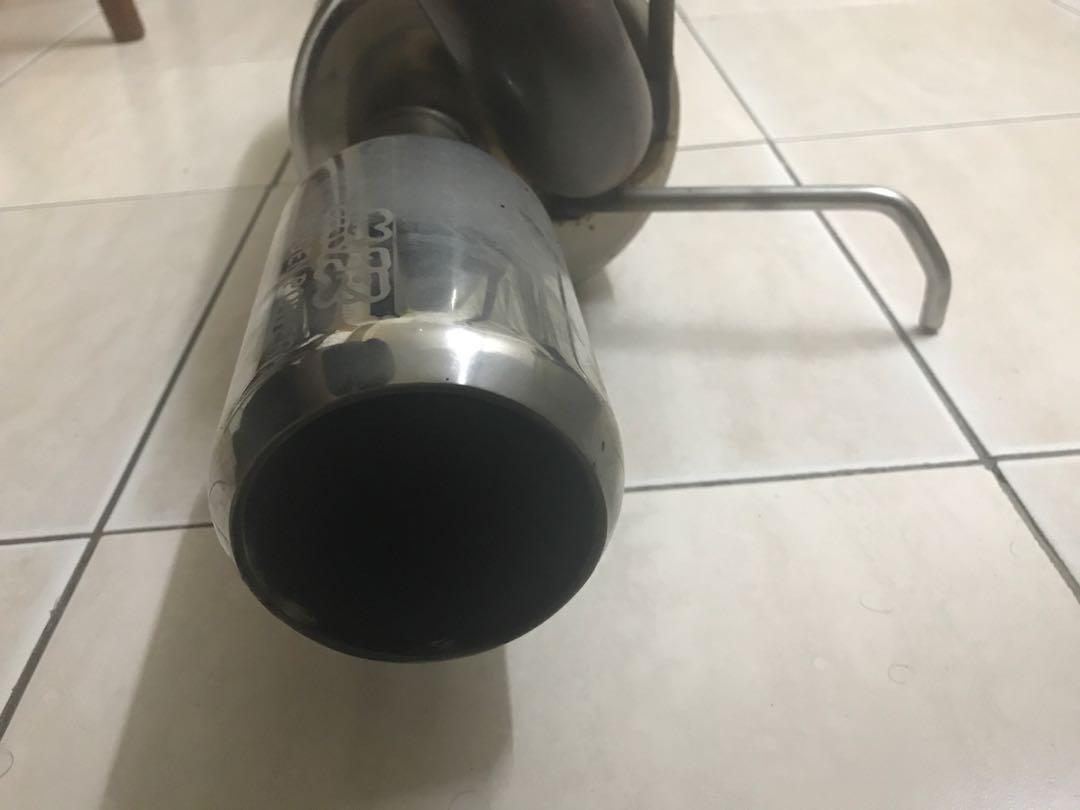 Muffler Mugen S- Flow Ekzos, Auto Accessories on Carousell