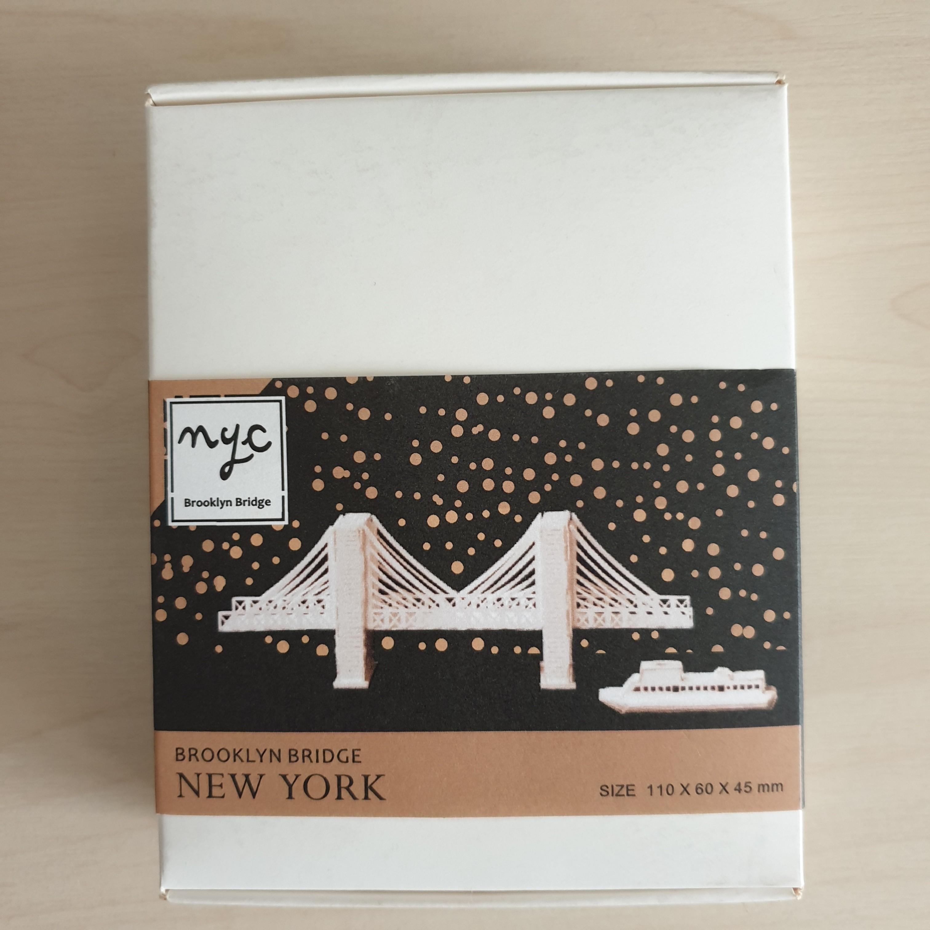 New York Brooklyn Bridge Paper Craft on Carousell