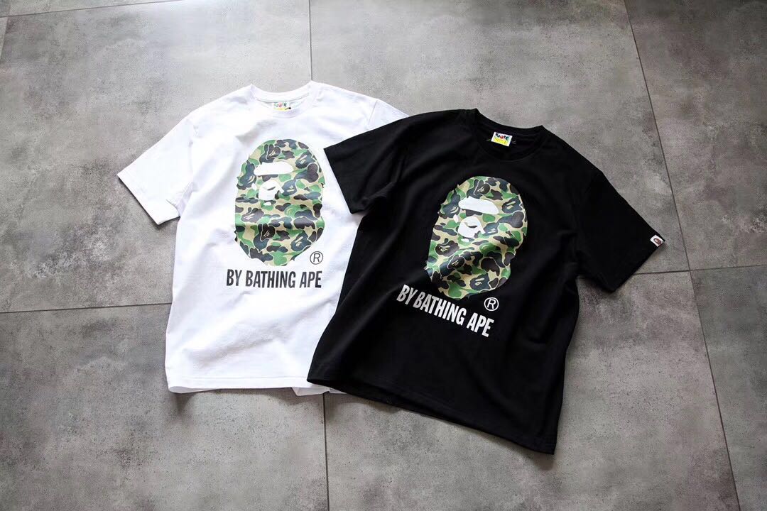 Original Label Bathing Ape, Men's Fashion, Tops & Sets, Formal Shirts ...