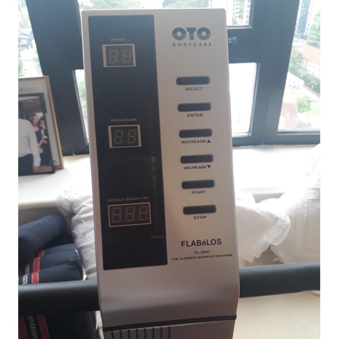 OTO BodyCare FLABéLOS FL-3000 Whole Body Vibration Workout Machine ...