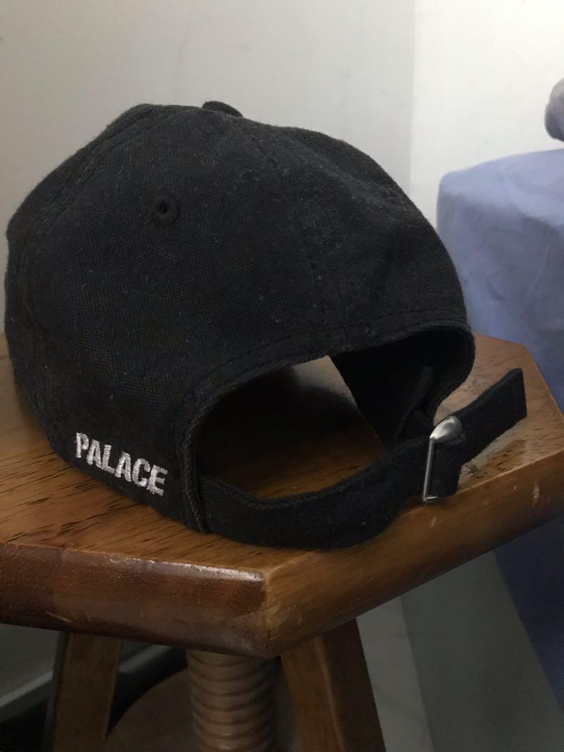 Palace P cap black, Men's Fashion, Watches & Accessories, Caps & Hats ...