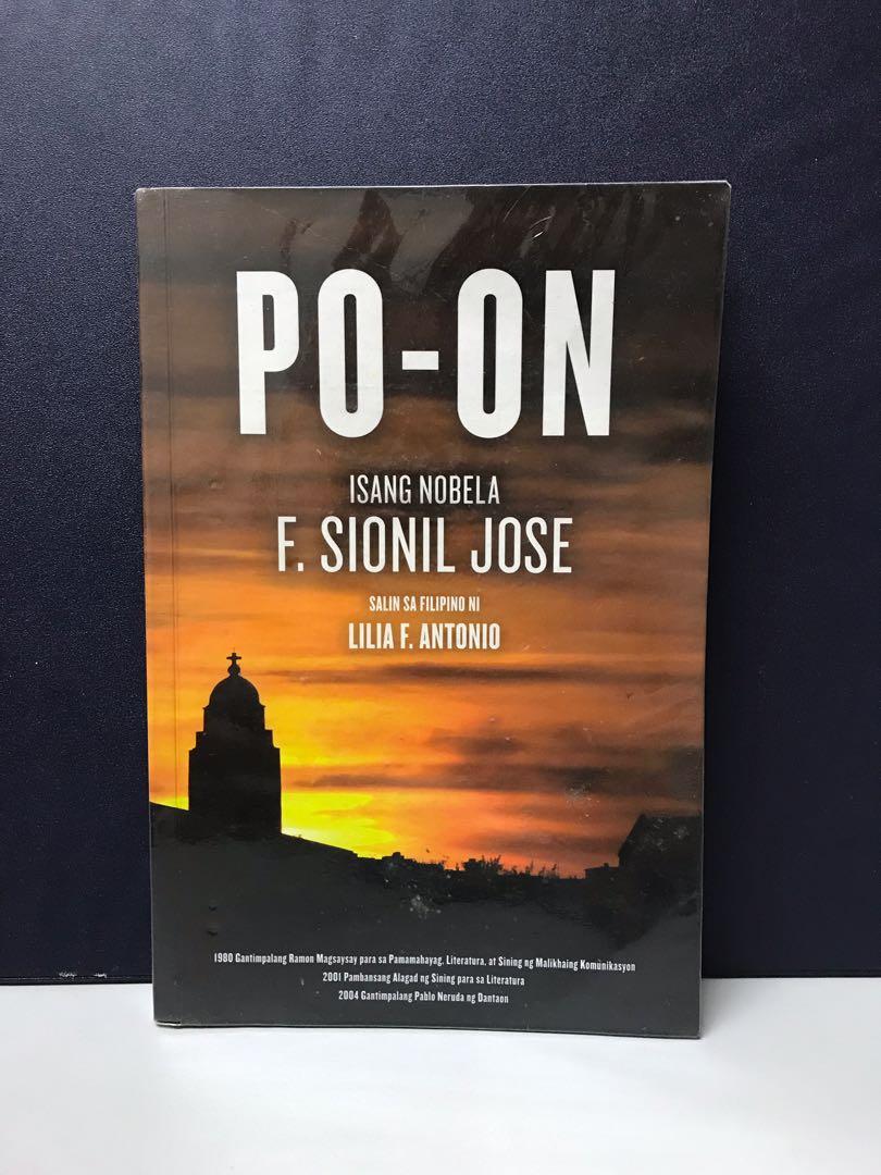 Poon by F Sionil Jose, Hobbies & Toys, Books & Magazines, Travel & Holiday Guides on Carousell