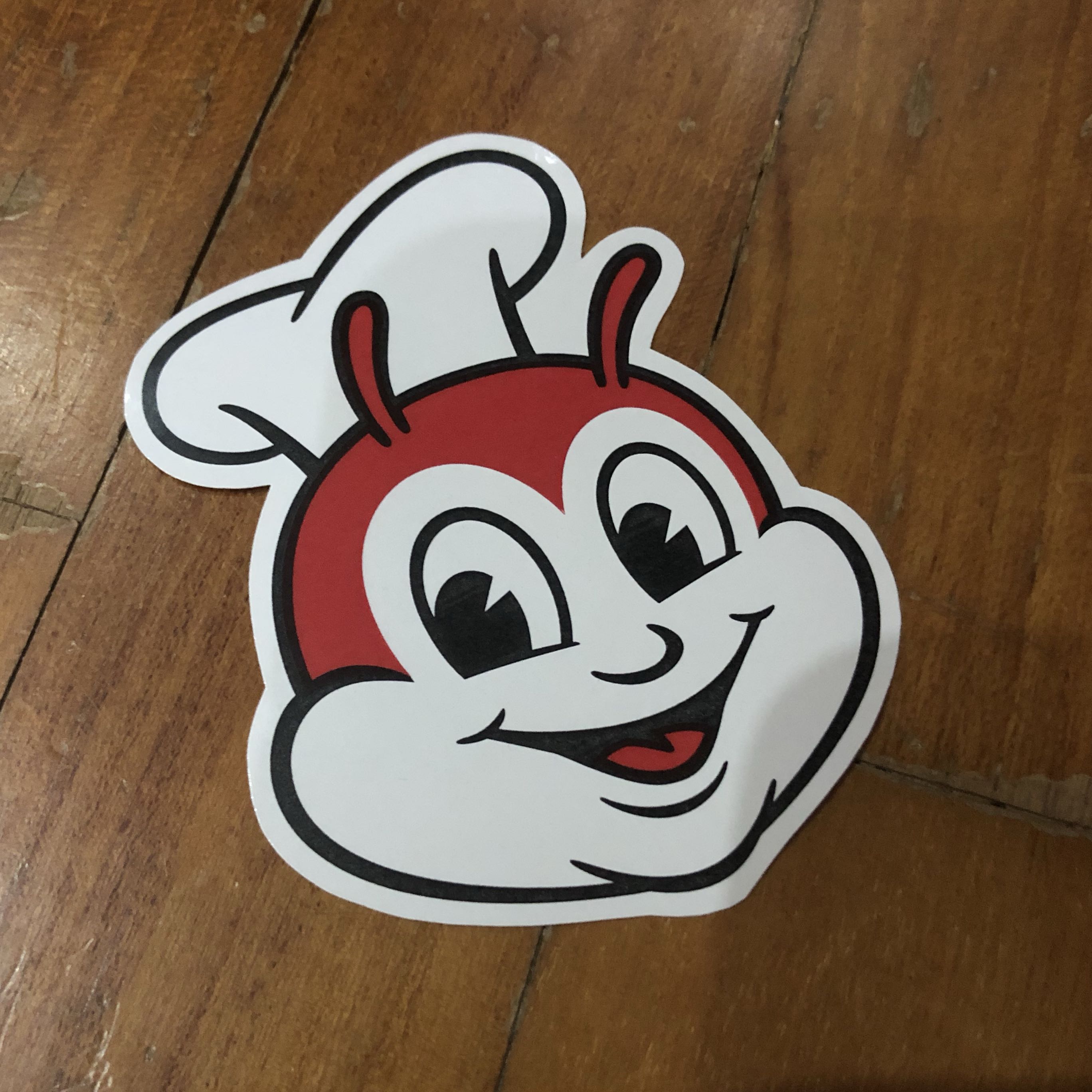 Pop Culture Luggage Laptop Misc Sticker Fast Food Jollibee Bee Mascot ...