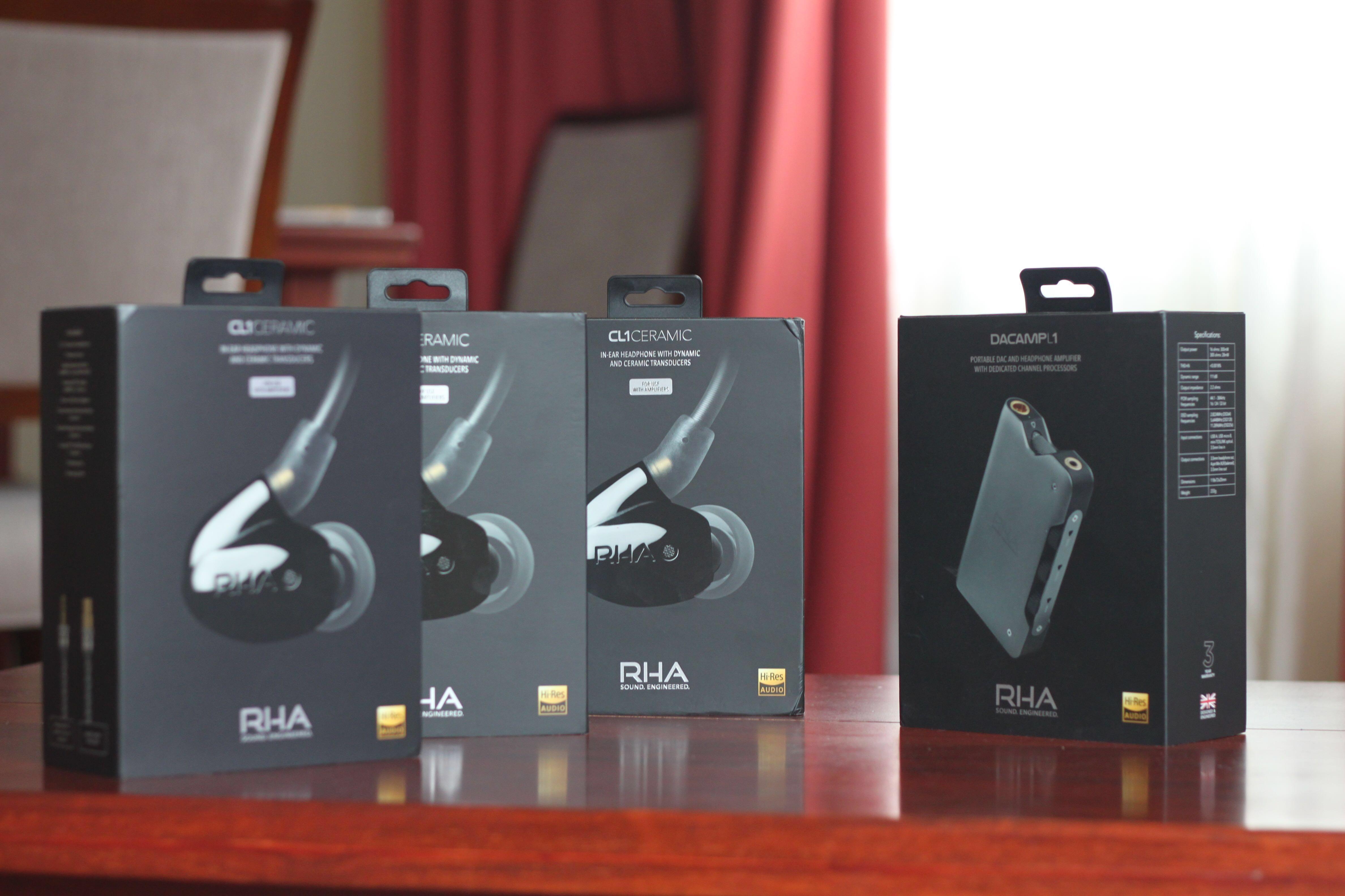 RHA CL1 Ceramic Earphones FiiO Sony Campfire Hifiman Hiby Cayin ...
