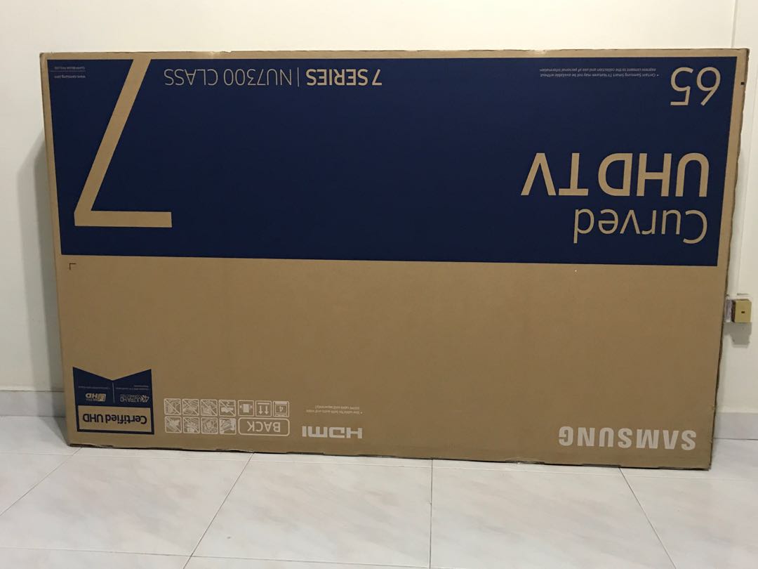Samsung TV 65inch Box, Everything Else on Carousell